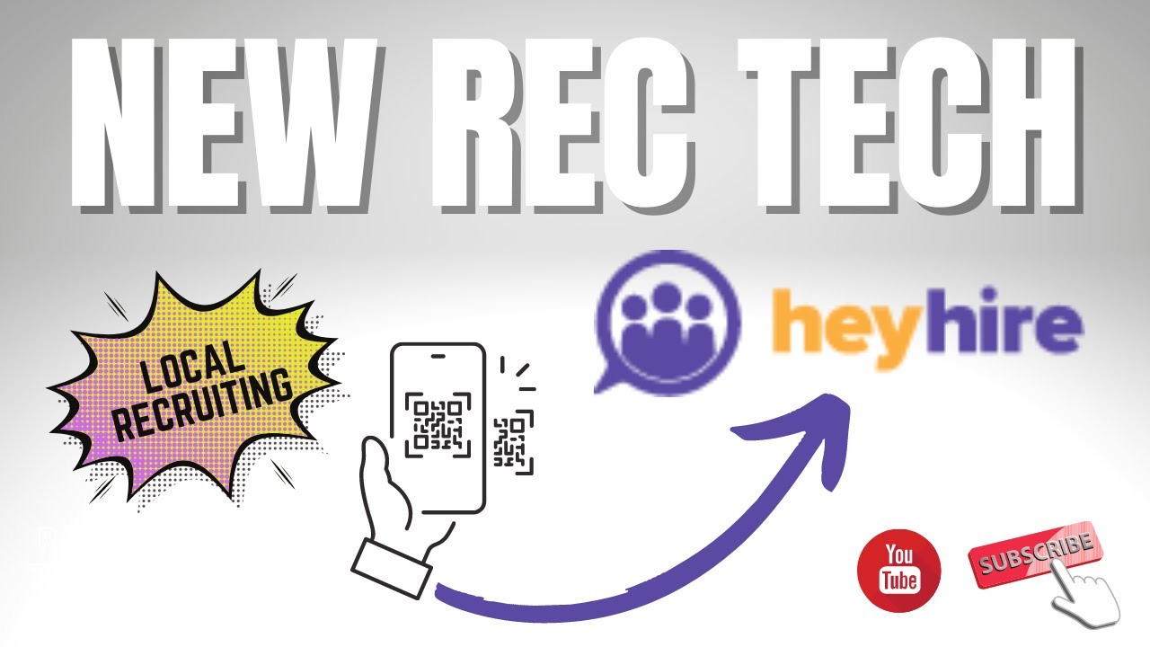 HeyHire Uses QR codes to Drive Local Applicants - YouTube