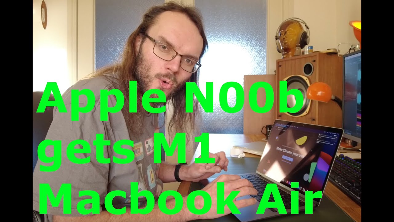 Apple Noob Unboxes Macbook Air M1 - YouTube