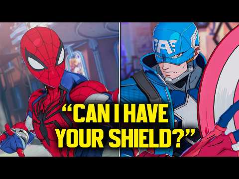 Marvel Tokon - All Spider-Man Unique Interactions & Intro Dialogue