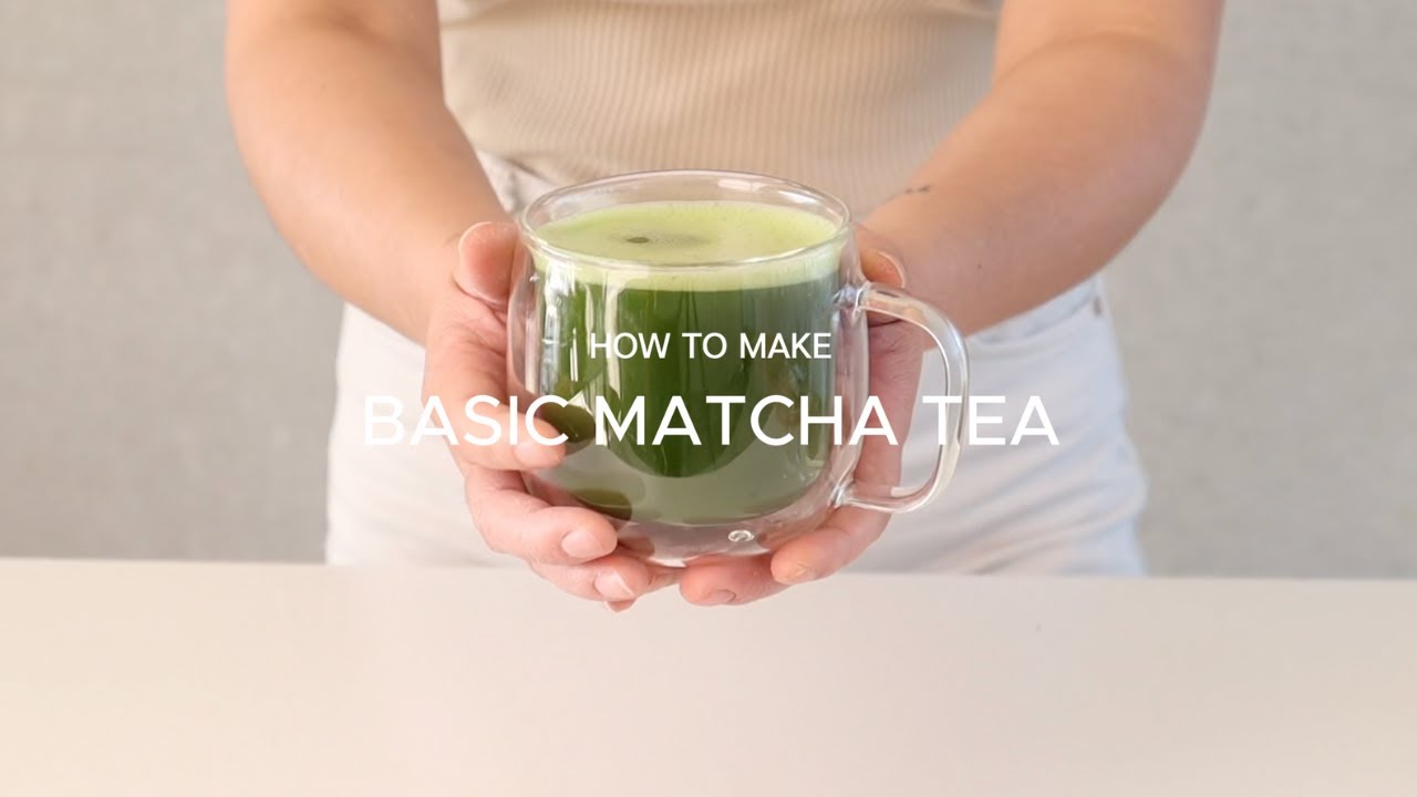 How To Make A Basic Matcha Tea - Beginners - YouTube