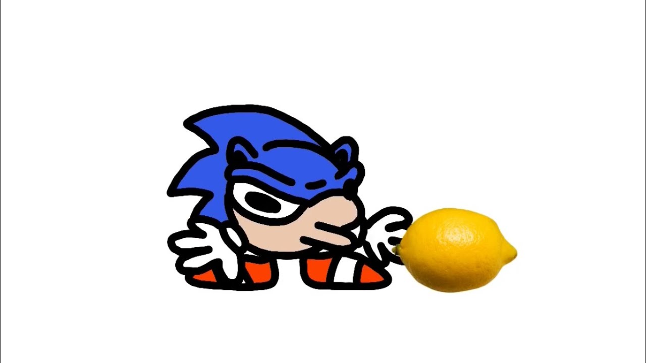 Sonic eats a lemon and dies (Animated) - YouTube
