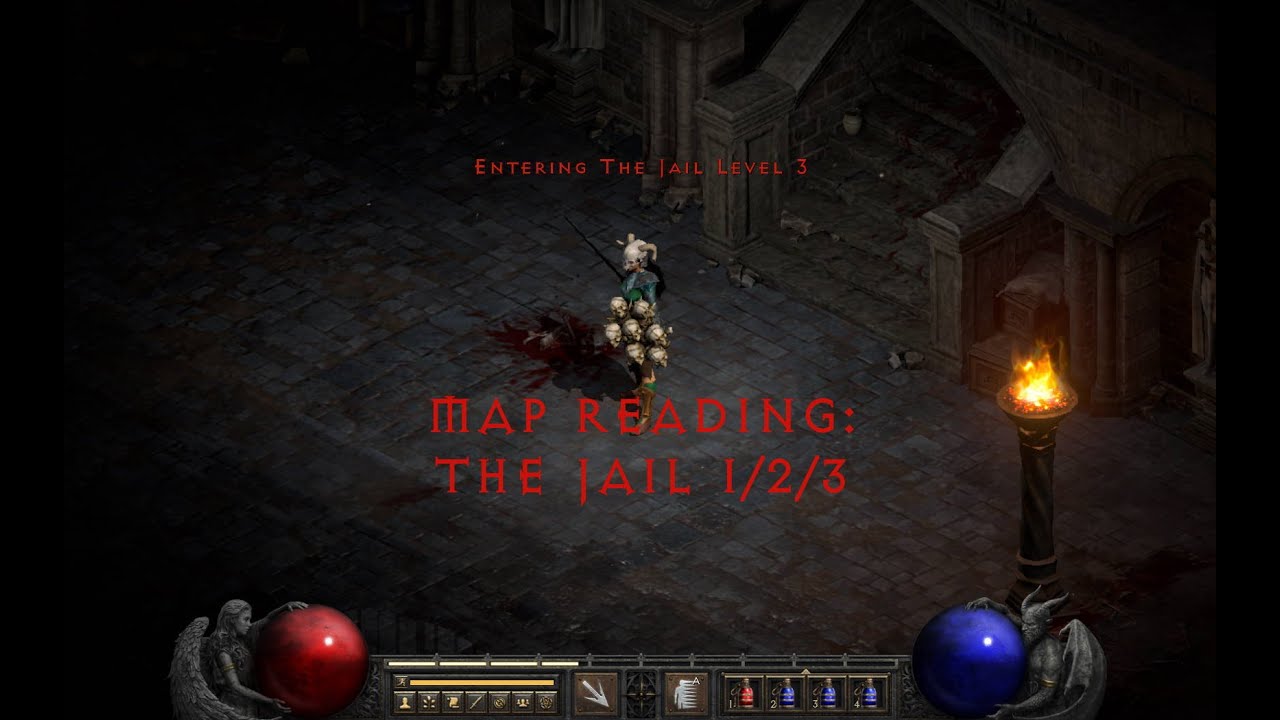 [D2R] Map Reading: The Jails - Getting Ready for Ladder! - YouTube