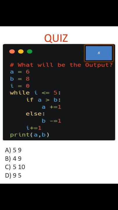 Find The Output Of The Given Code Python Output Computerprogramming Pseudocode Youtube