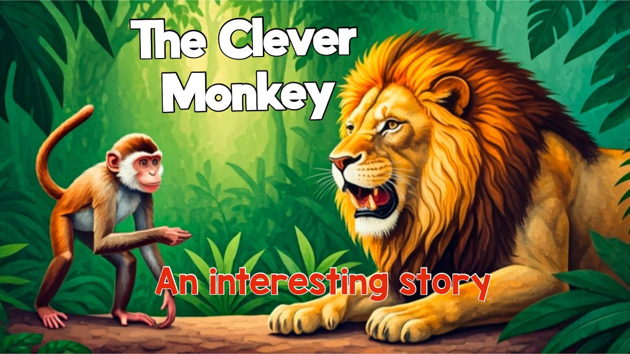 The Clever Monkey - Interesting Stories for Kids #storyforkids # ...