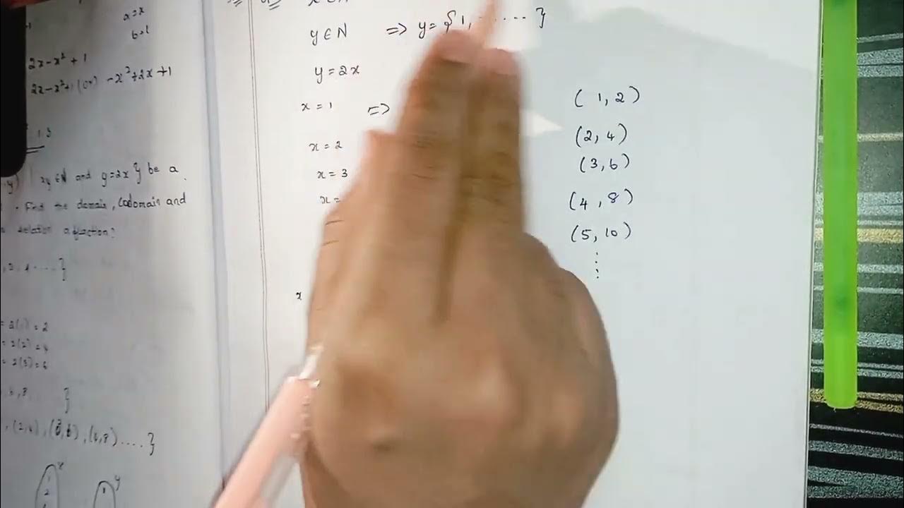 10th Maths Chapter 1 Exercise 1.3 sum 1 Relations and Functions @Priya_Maths - YouTube