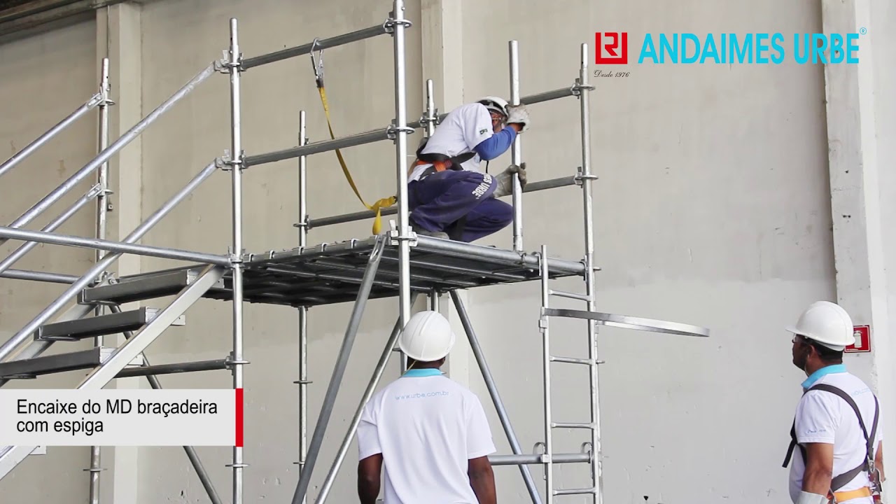 Andaime Multidirecional Urbe - YouTube