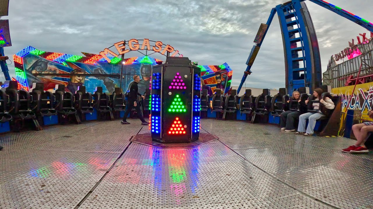 One of the UK’s most INTENSE Rides! Mega Spin (William Roberts) On Ride ...