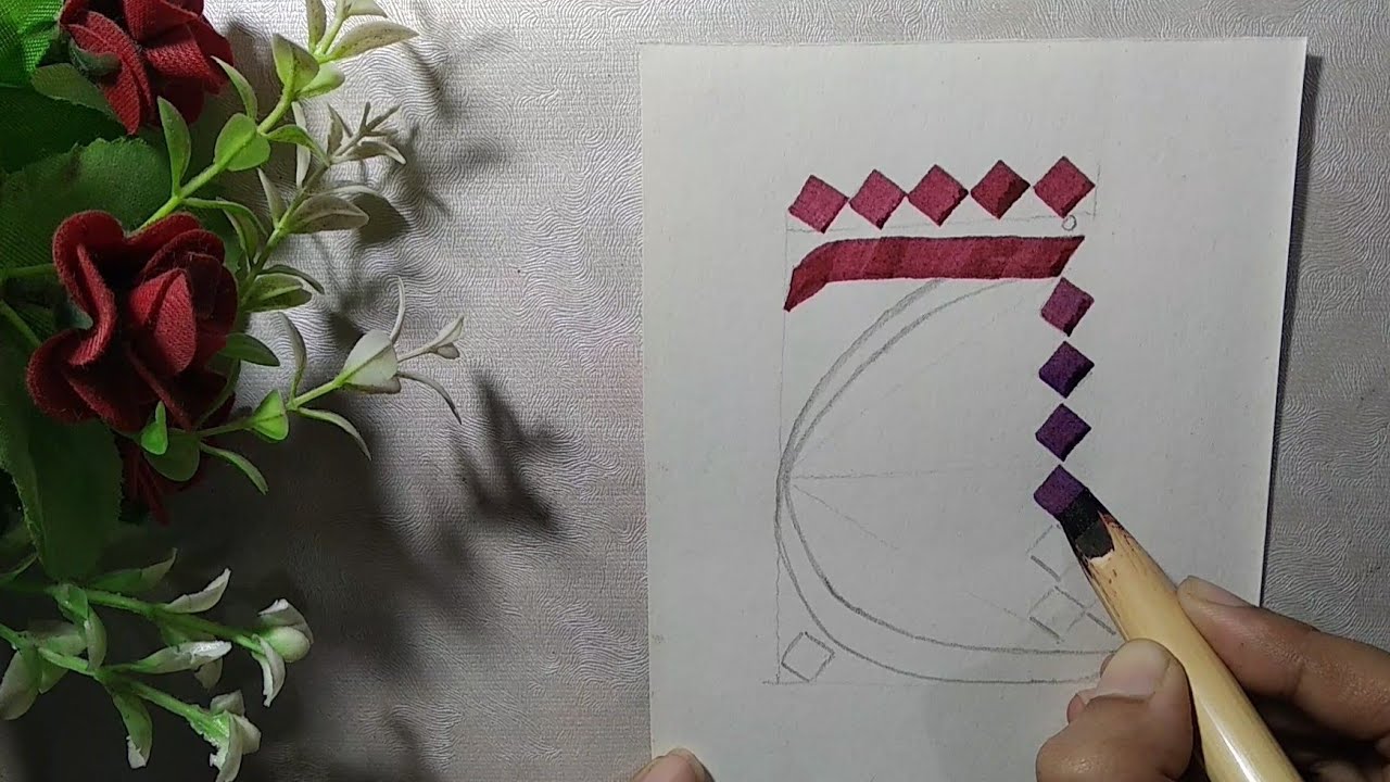 Arabic Calligraphy for Beginners( Thuluth Course)| How to Write "Jeem ...