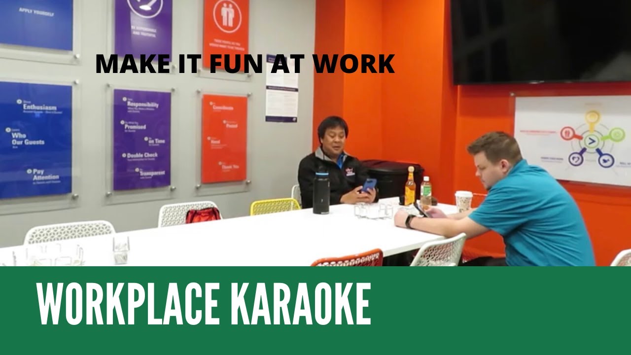 Workplace Karaoke - YouTube
