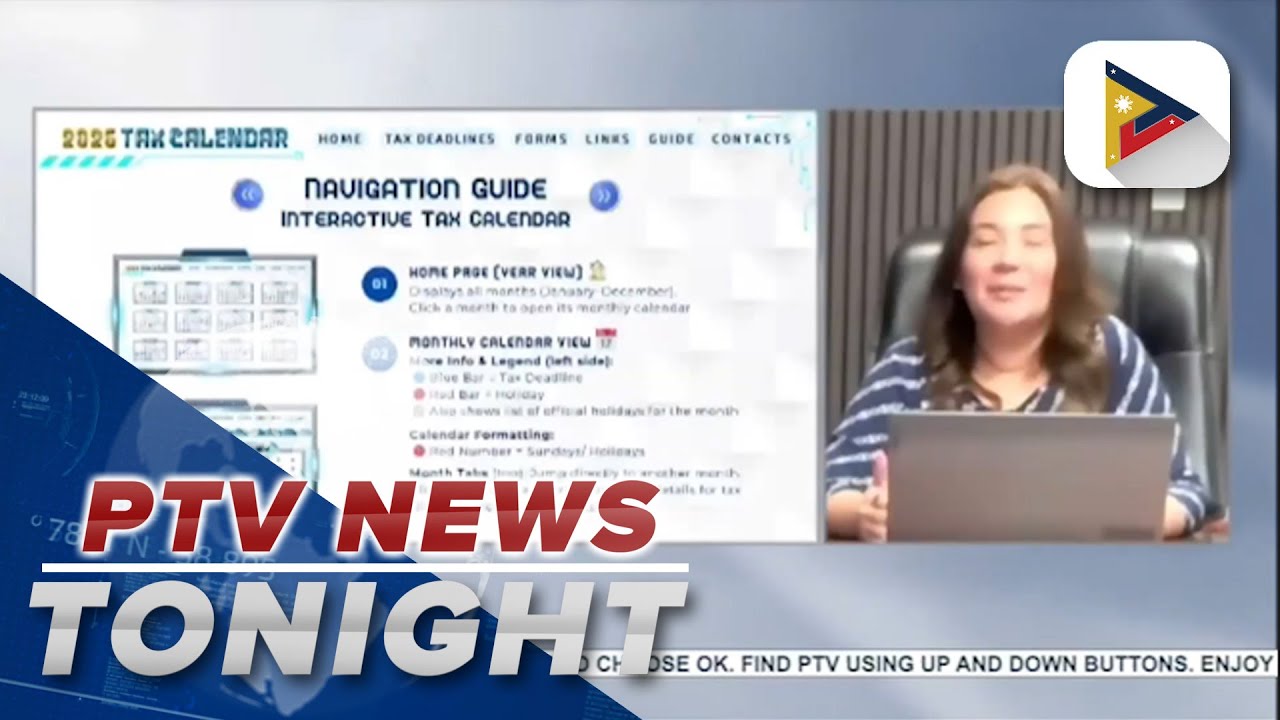 BIR launches first-ever interactive digital tax calendar - YouTube