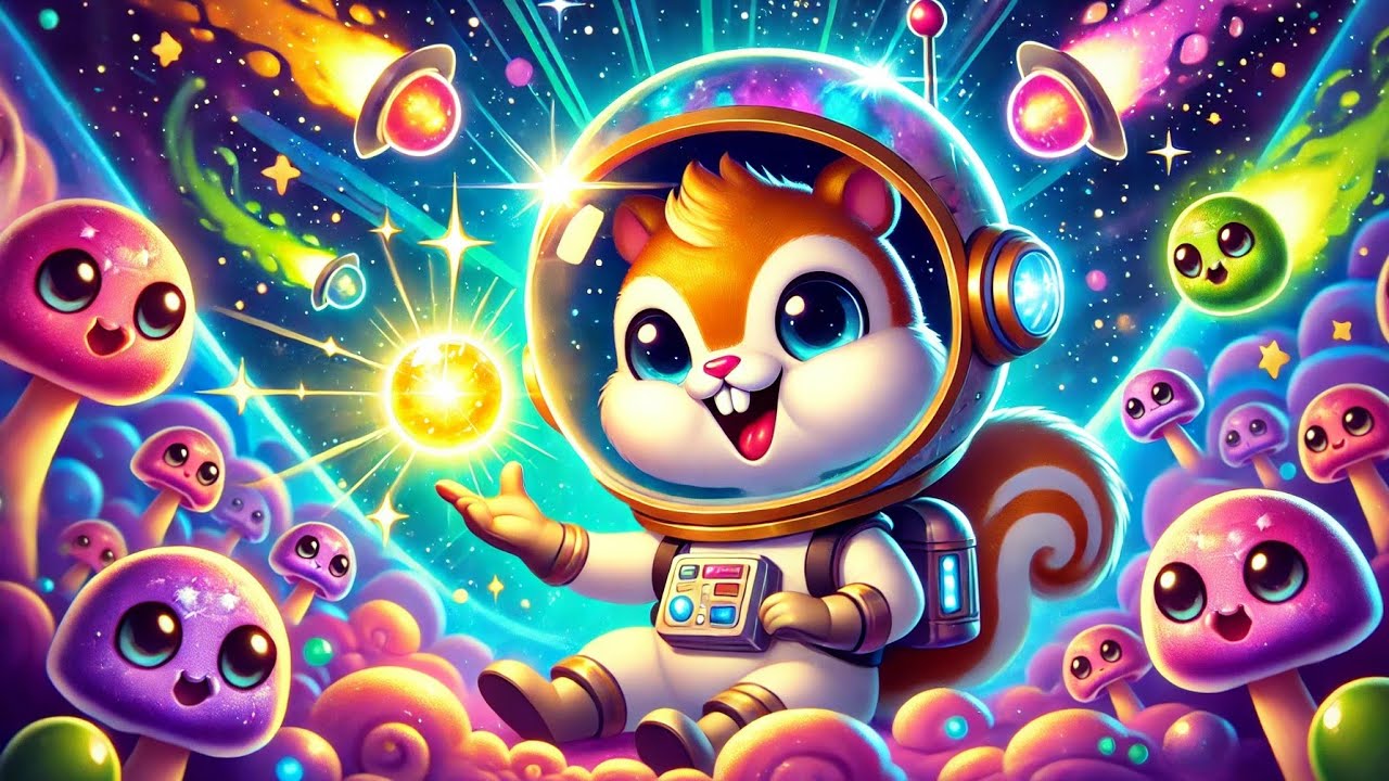 Zappy Space Squirrel: An Epic Cosmic Adventure! Space for Kids - YouTube