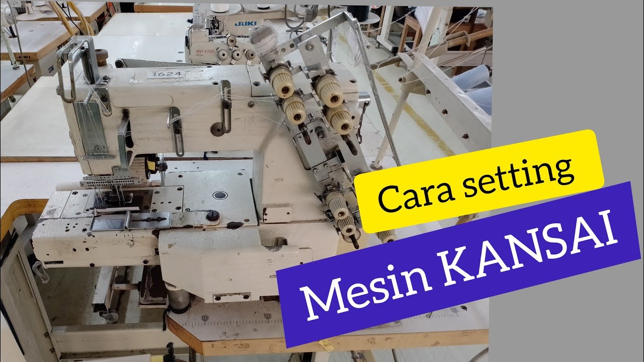 TUTORIAL MESIN JAHIT - TRIK setting mesin Kansai ANTI LONCAT - YouTube