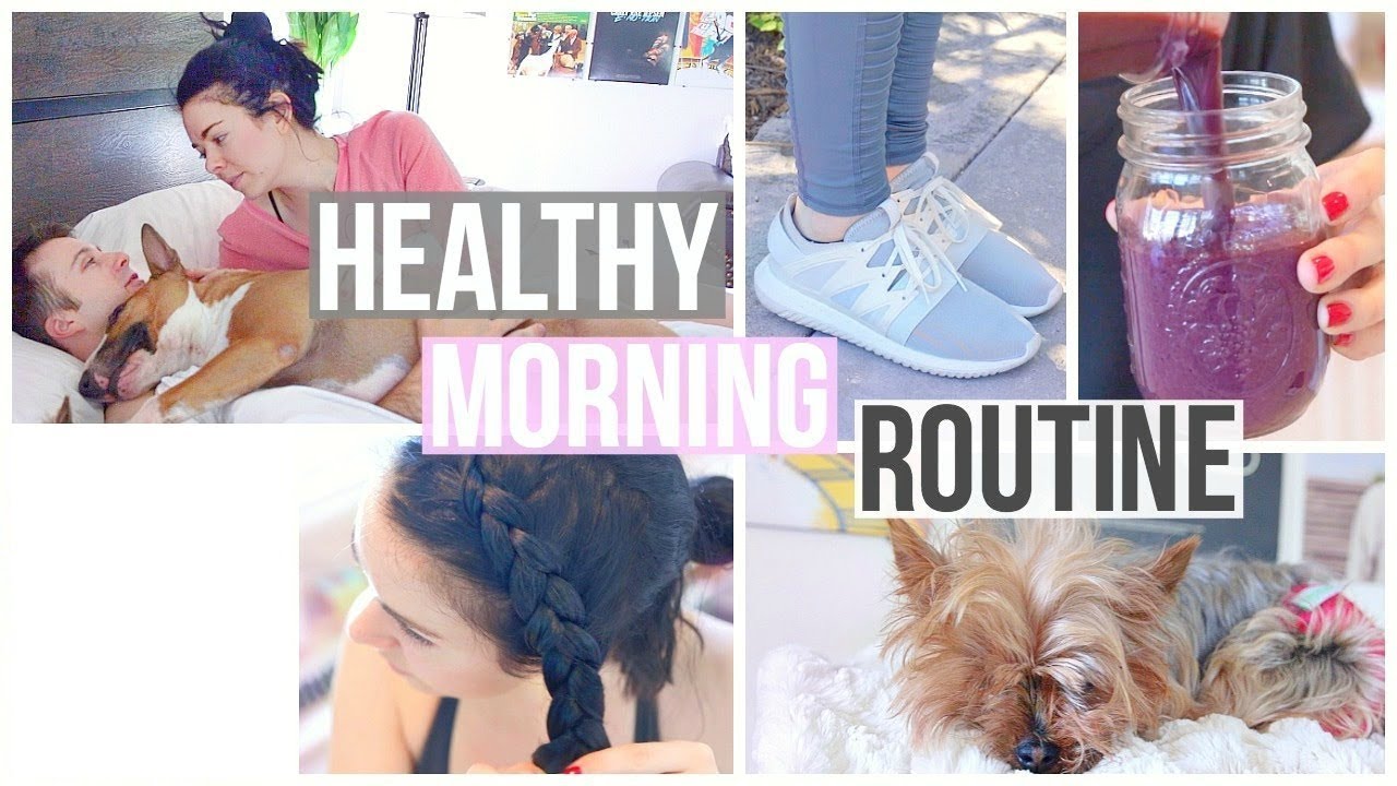 My Healthy Morning Routine 2017! - YouTube