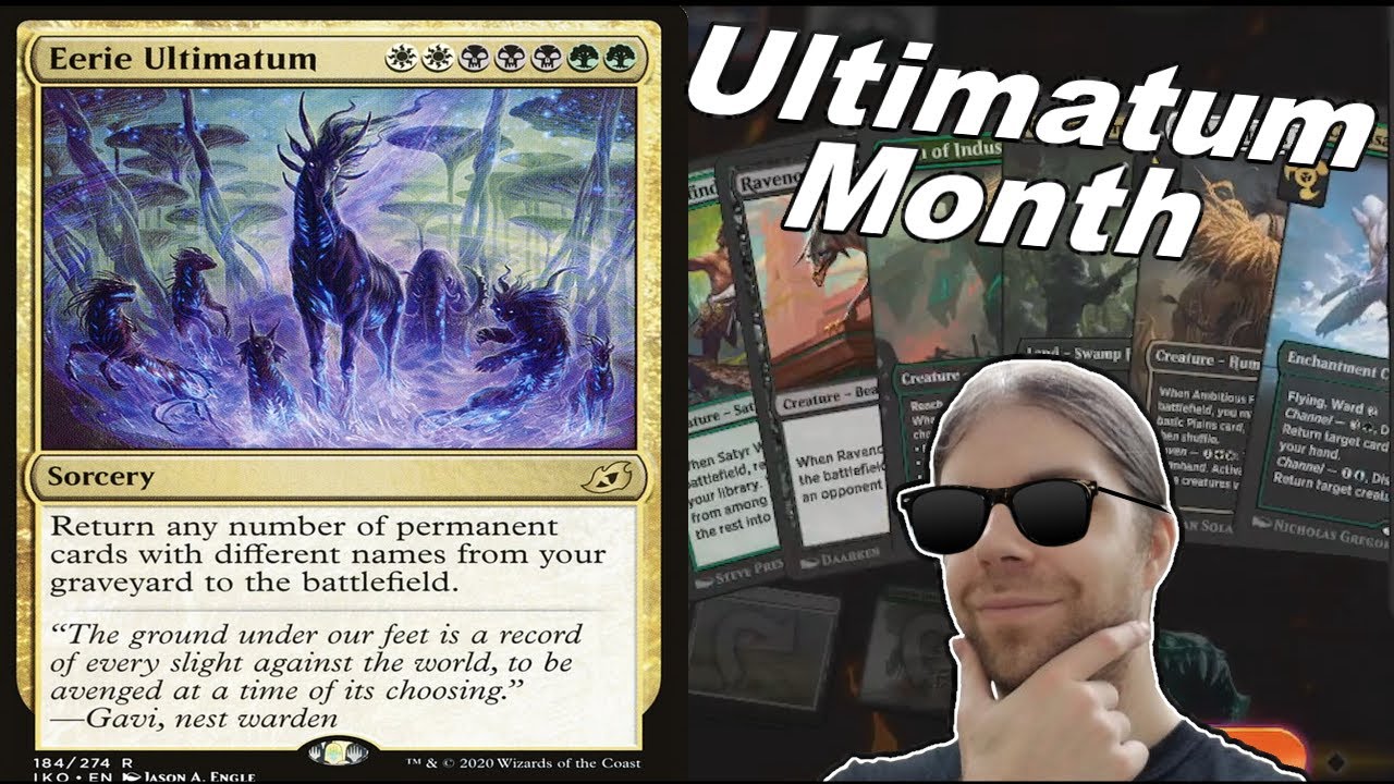 Frighteningly Eerie - Ultimatum Month - MTG Arena Explorer Ranked - YouTube