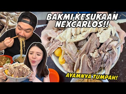 BAKMI AYAM KAMPUNG KESUKAAN NEXCARLOS SEENAK APA SIH ??  TOPPINGNYA GILA !!