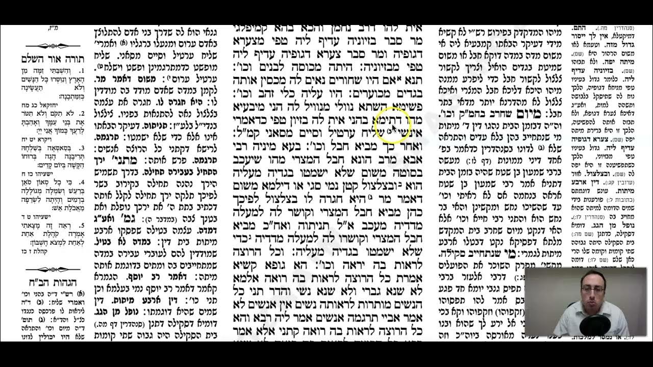 Sotah Daf 8b Daf Yomi Gemara (Talmud) Meseches Sotah - YouTube