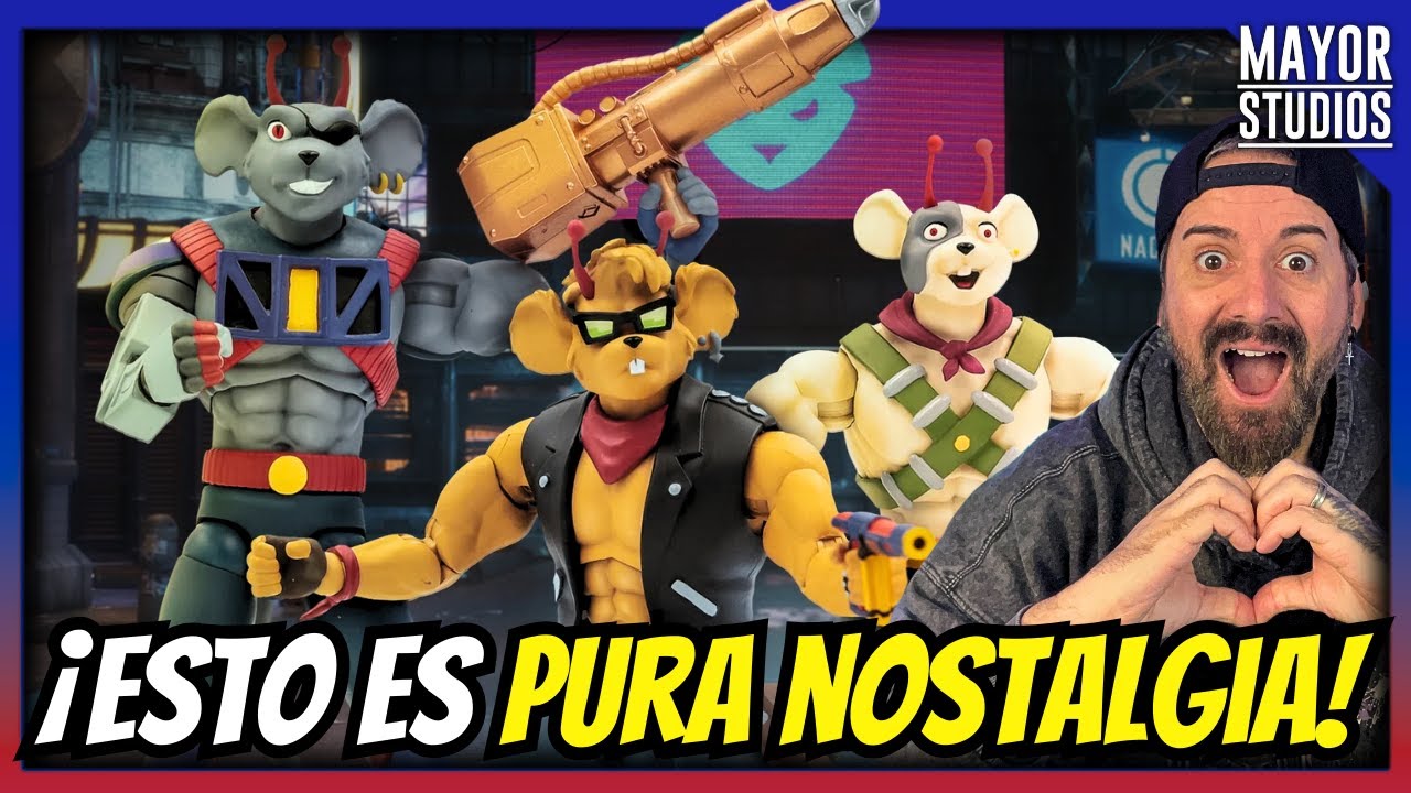 Motoratones de Marte (Biker Mice From Mars) de Nacelle | Unboxing y ...