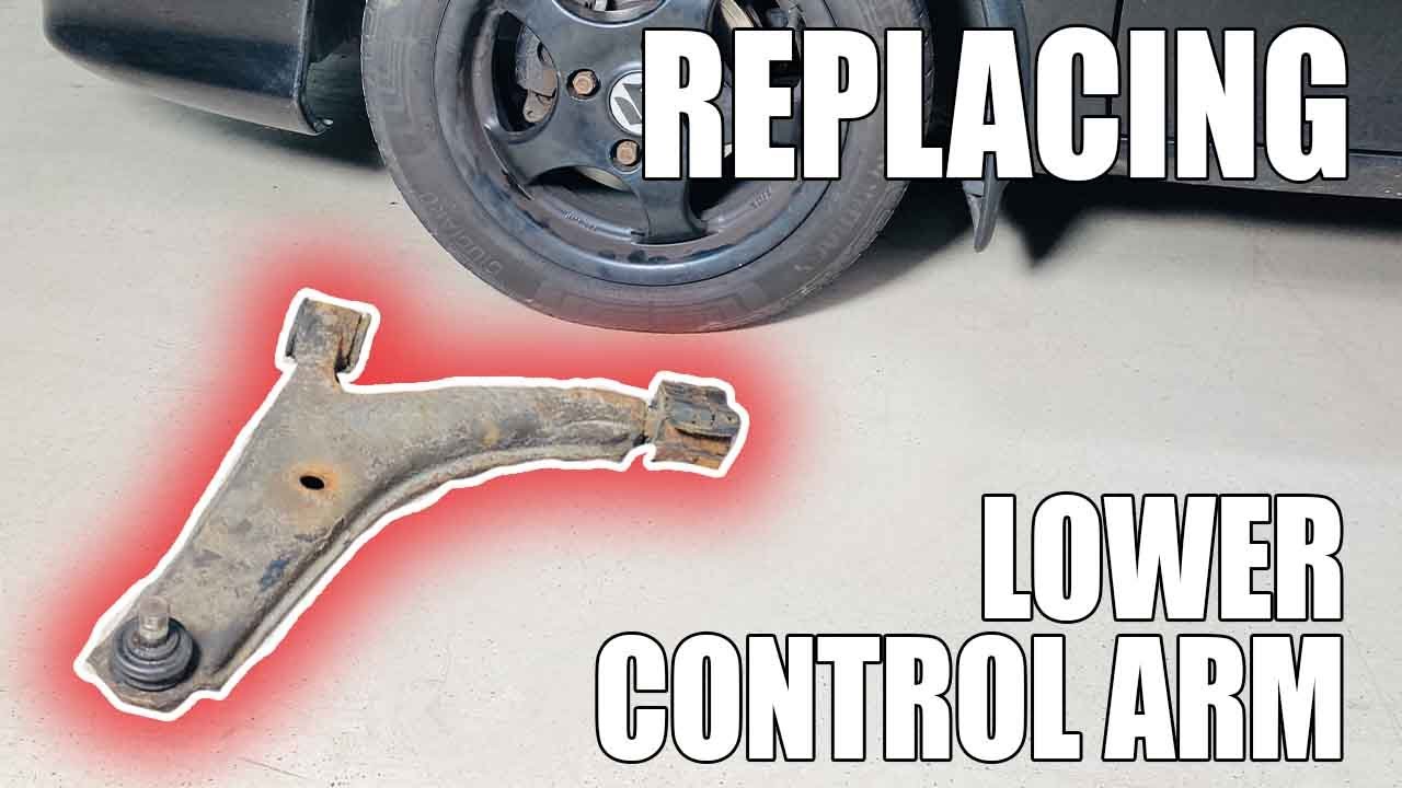 Replacing Lower Control Arm - Suzuki Swift 2002 #2 - YouTube