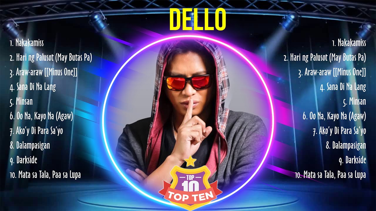 Dello Greatest Hits OPM Tagalog Full Album 2024 ~ The Best OPM Tagalog ...