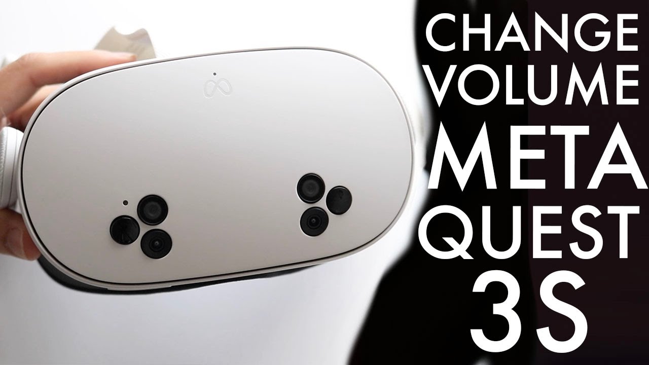 How To Increase/Decrease Volume On Meta Quest 3S! - YouTube