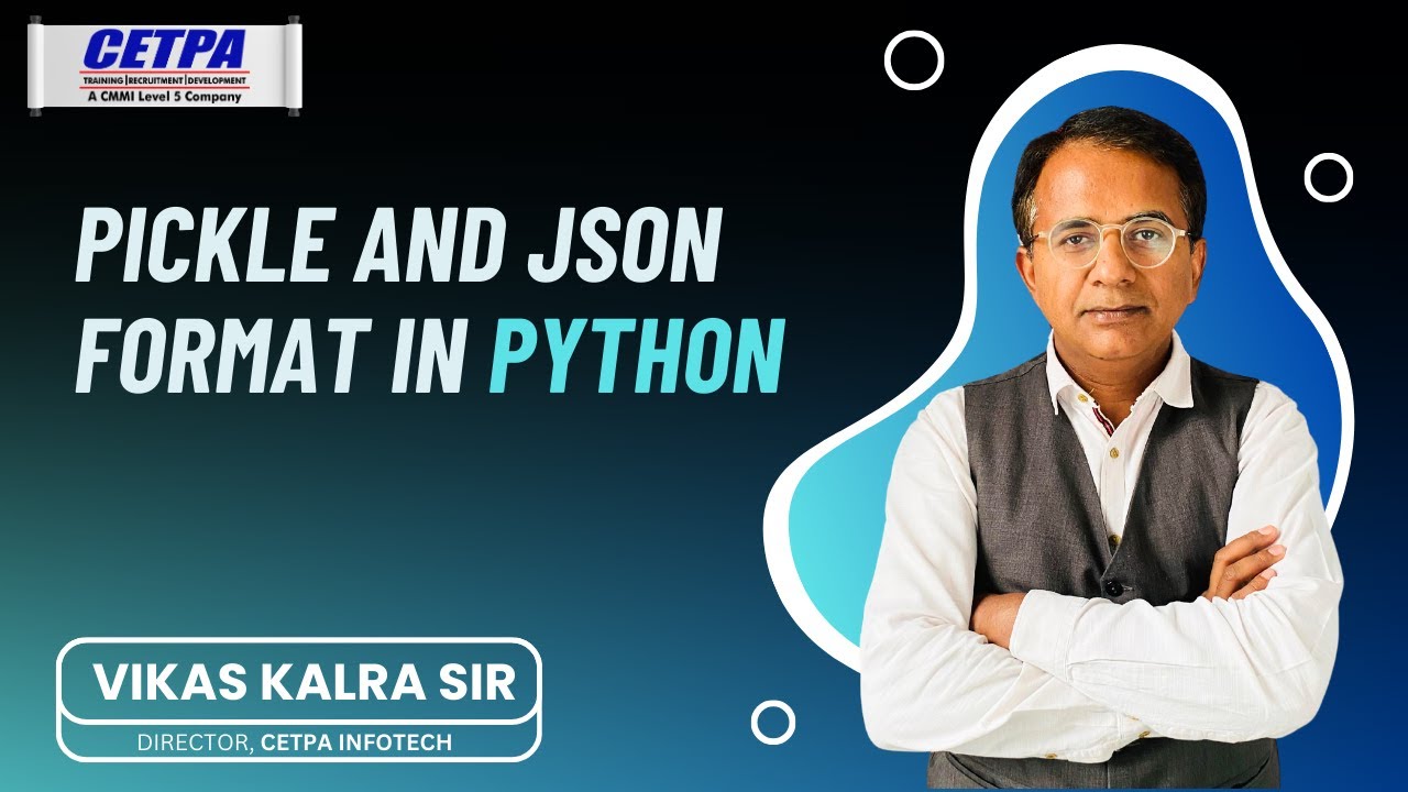 Pickle and JSON Format in Python - YouTube