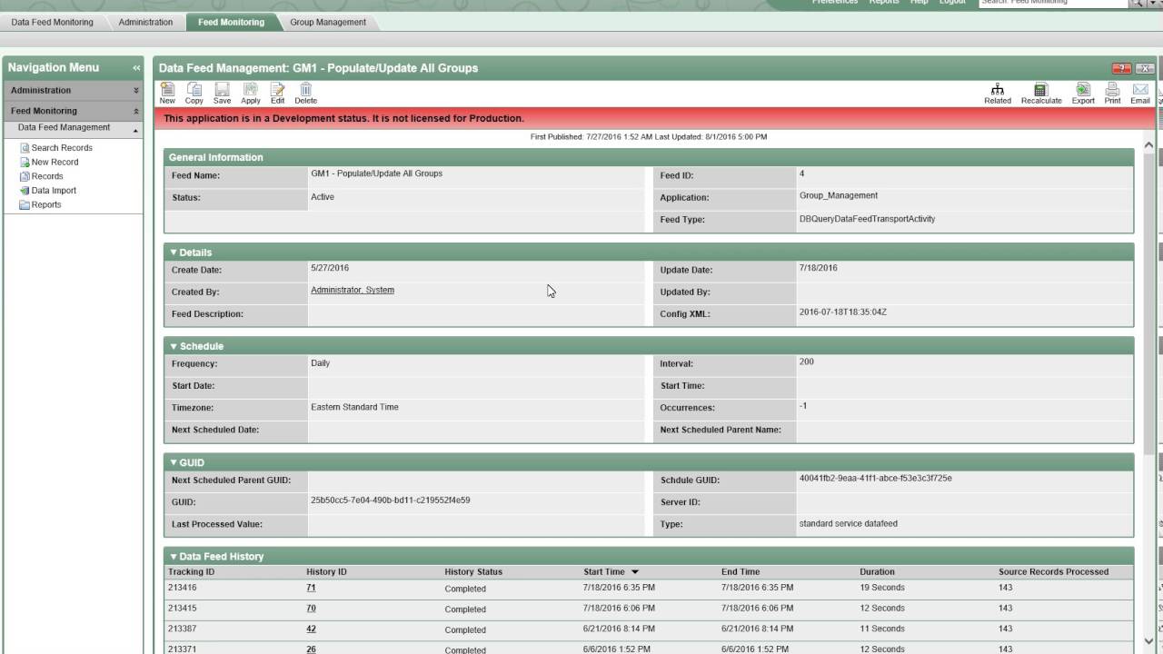 Archer Experts' Datafeed Administration On-Demand Application - YouTube
