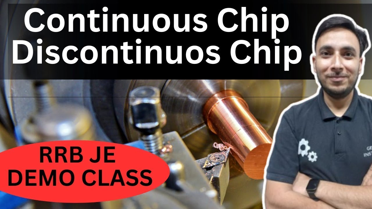 Types of Chips formation in machining || Continuous Chip ...
