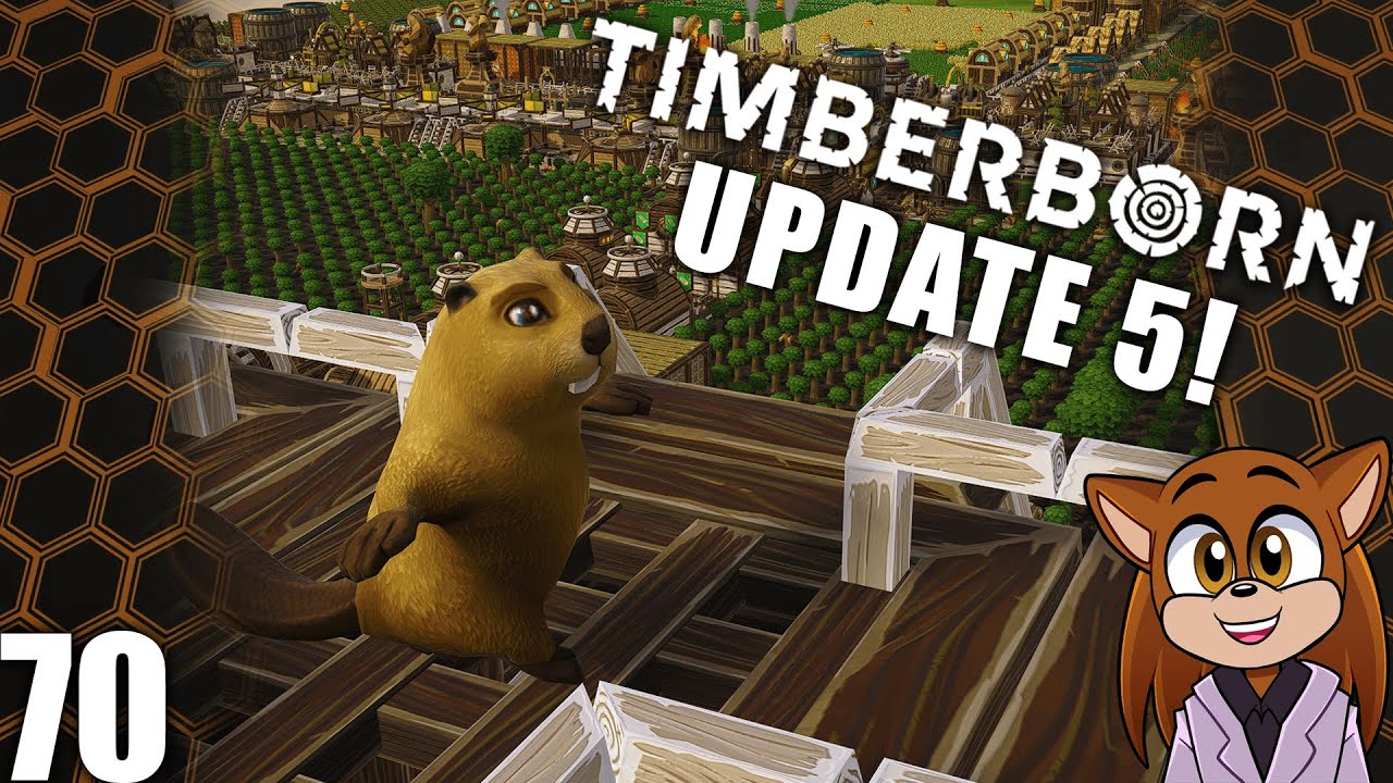 Timberborn Update 5 - Folktails - New Bot Workshop Area - YouTube