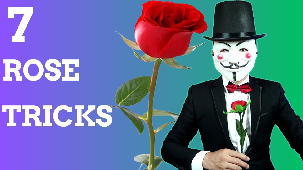 MTT 1 - Make A Rose Appear | 7 Rose Magic Tricks Tutorial - YouTube