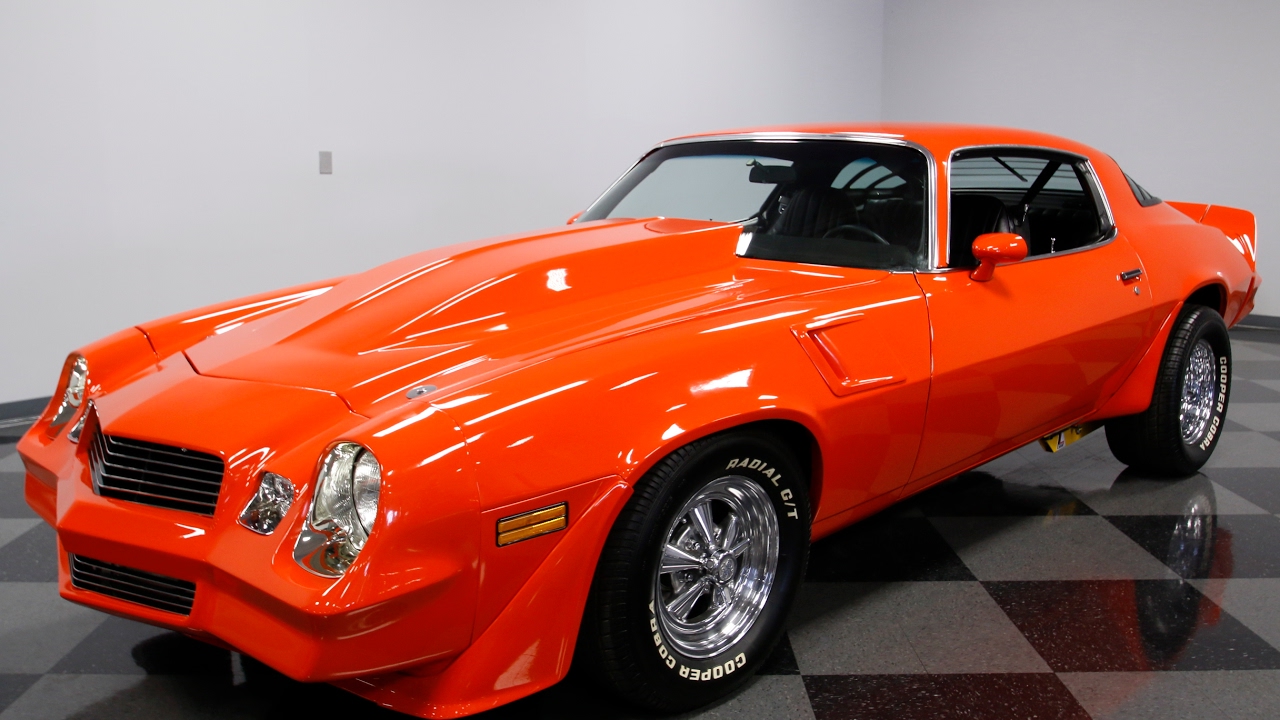 1980 Camaro Z28 Red