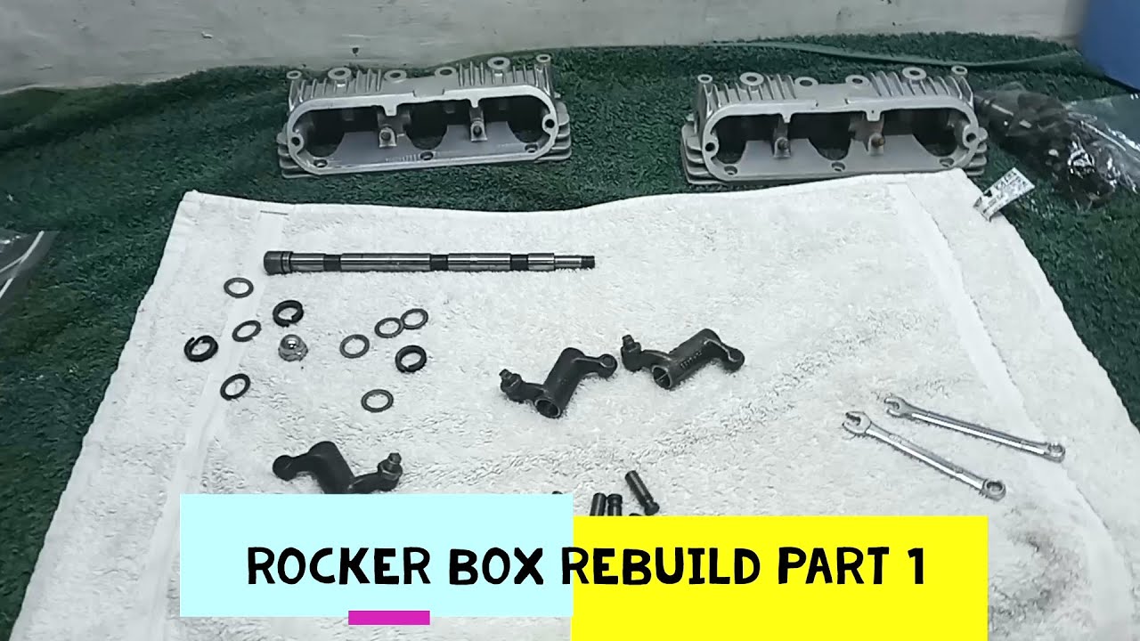 Triumph Trident T160 Rebuild. Part 22: Rocker Box Assembly 1 - YouTube
