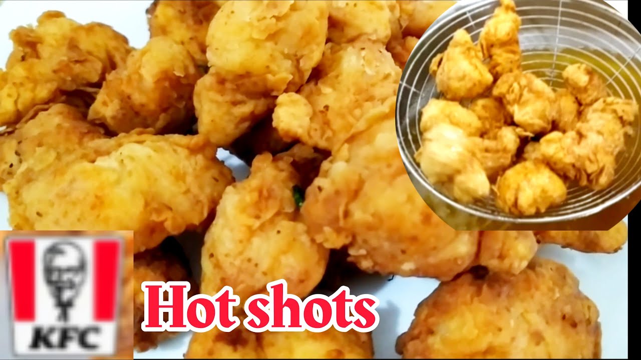 KFC Hot Shot Recipe | Crispy Chicken Hot Shots | Chicken Popcorn Recipe ...