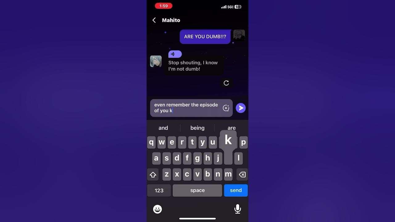 Just making fun of Mahito ^_^ | poly buzz.ai - YouTube