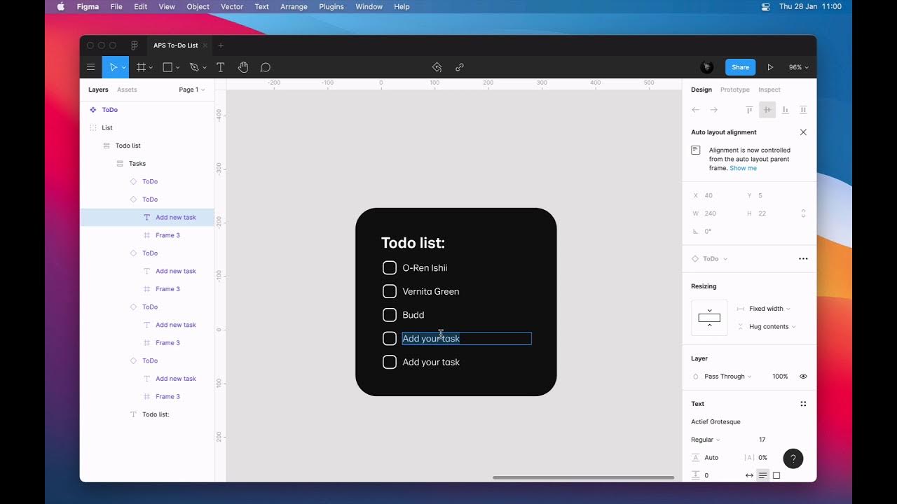 Inline to-do list for Figma - YouTube