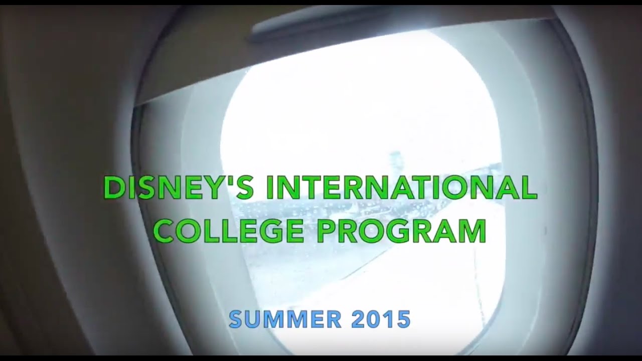 Rachelle's Disney International College Program - YouTube