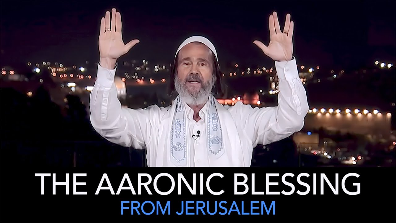 Rabbi Prays Aaronic Blessing – From Jerusalem - YouTube