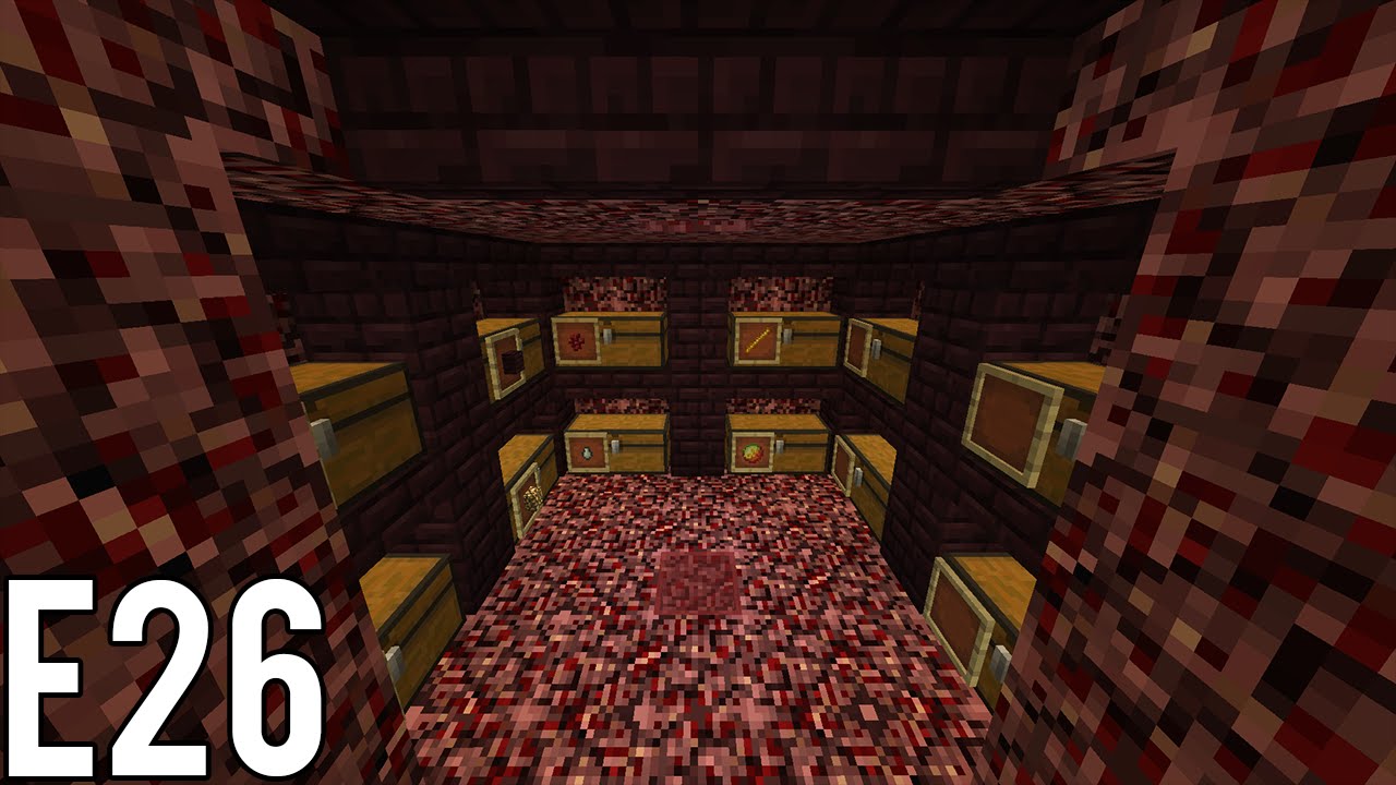 Minecraft ITA - E26 - SMISTAMENTO CHEST DEL NETHER! - YouTube