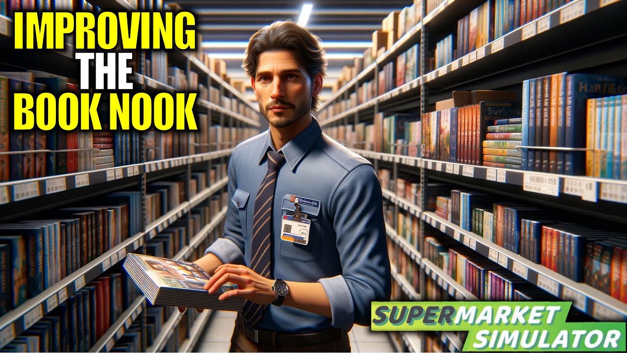 What goes Best with Books | Supermarket Simulator Gameplay | Part 71 ...