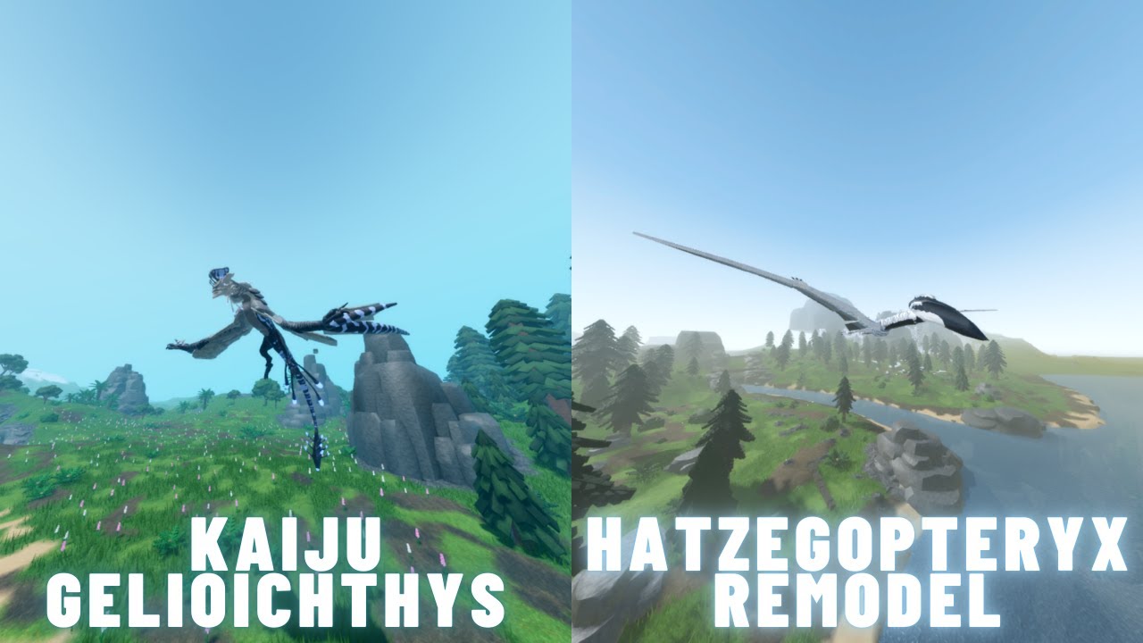 Roblox Dinosaur Simulator - New Hatzegoteryx Remodel and Kaiju ...