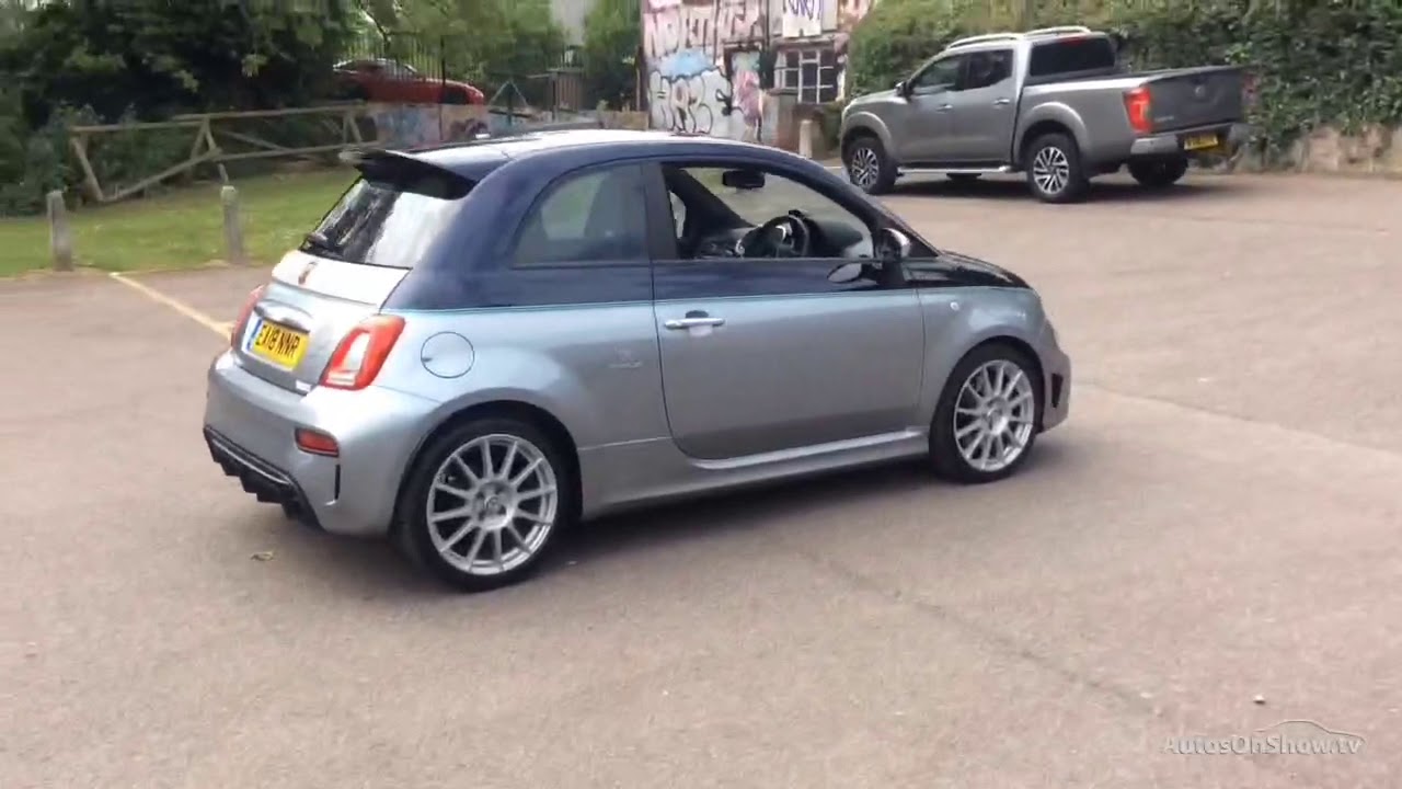 Fiat\Abarth 500 695 RIVALE GREY/BLUE 2018 - YouTube