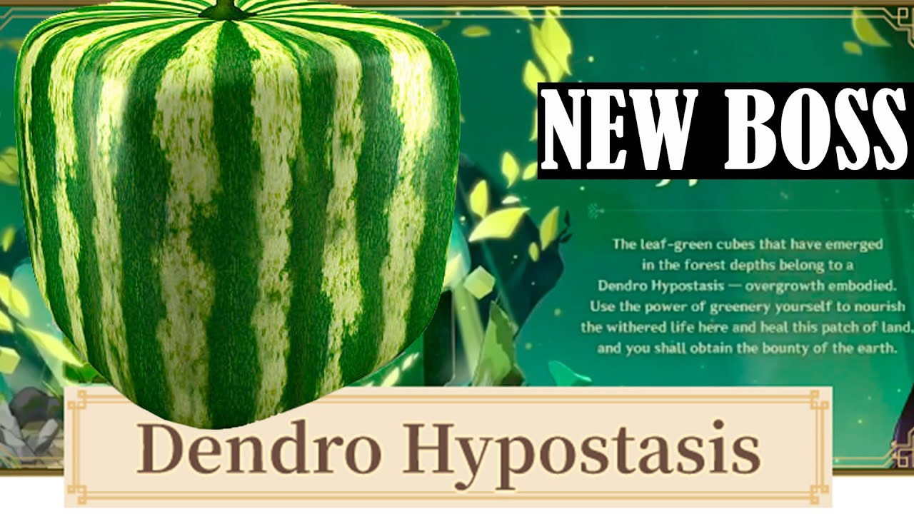 NUEVO BOSS: LA SANDIA DENDRO || Genshin Impact 3.2 - YouTube