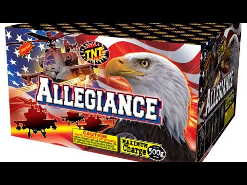 Tnt Fireworks Allegiance Fountain 2023 Demo - YouTube