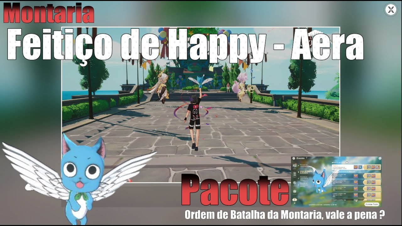 GD1v9 - The Legend of Neverland - Montaria Feitiço de Happy - Aera ...