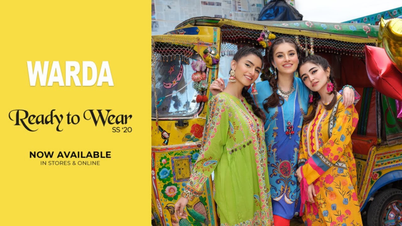 Warda New Spring Summer Collection 2020 & Latest New Dresses - YouTube