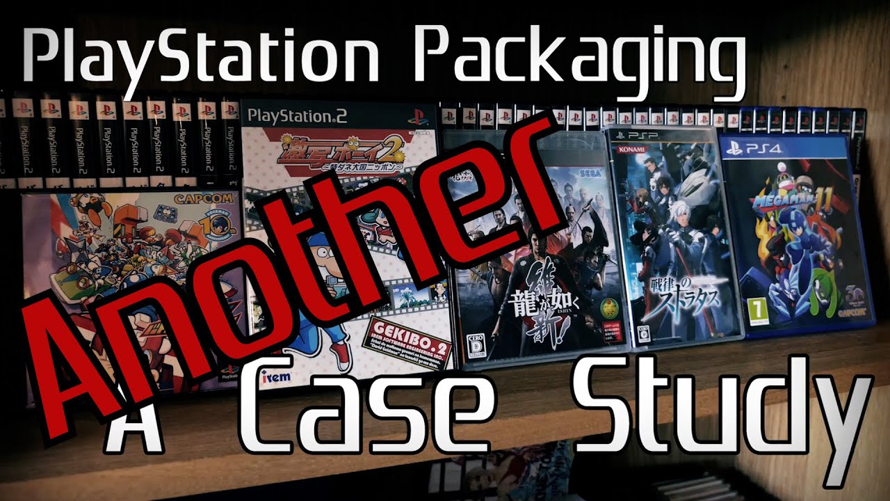 Playstation Packaging - Another Case Study - YouTube