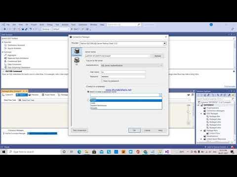 19. SSIS TUTORIAL - OLE-DB COMMAND TRANSFORMATION - INSERT STATEMENT ...