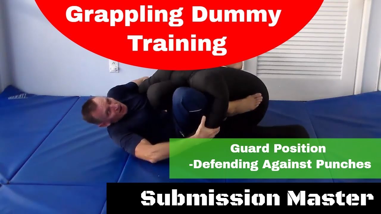 Grappling Dummy Guard Position Training (pt 2) Overwrap Head & Arm ...
