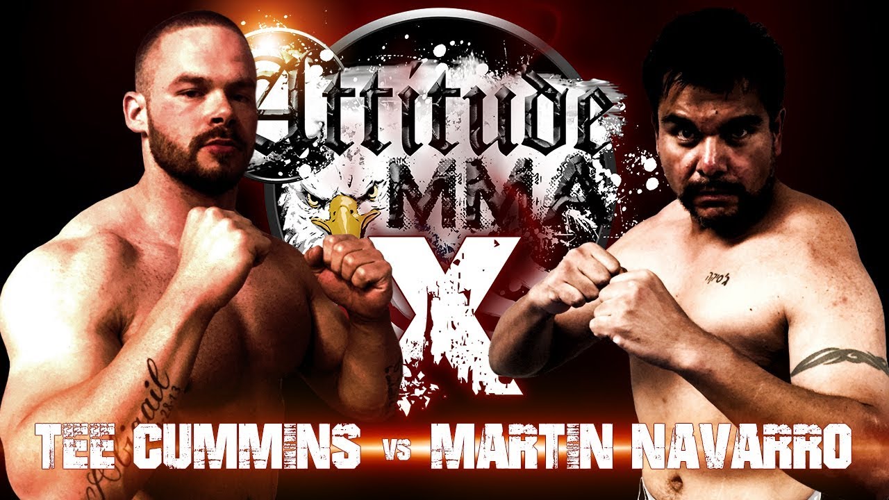 Tee Cummins vs Martin Navarro - Attitude MMA Fights X - YouTube
