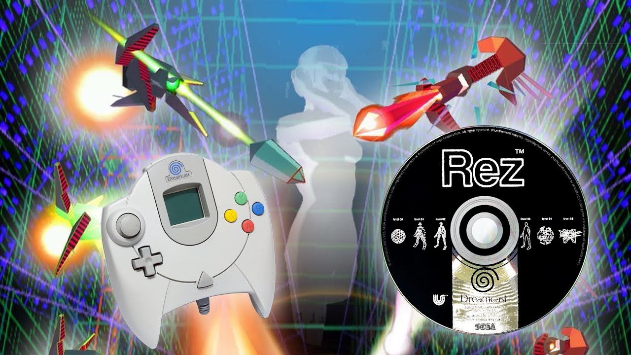 Rez (United Game Artists / Sega - Dreamcast - 2001) - YouTube