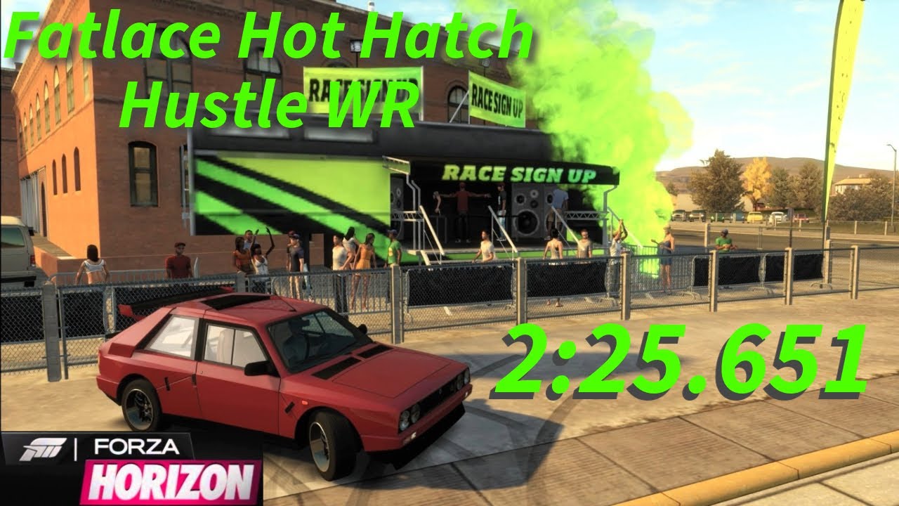 Fatlace Hot Hatch Hustle (New World Record) | Forza Horizon (2012 ...